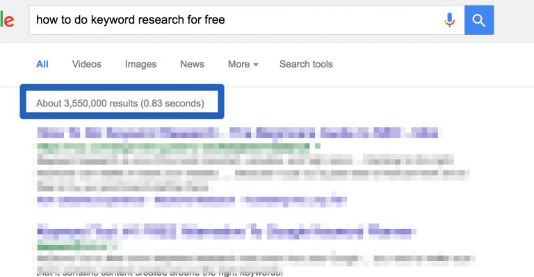 How To Do Keyword Research (For Free)